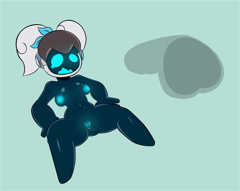 Rule 34 Armor Blue Eyes Breasts Disembodied Penis Duo Female Female