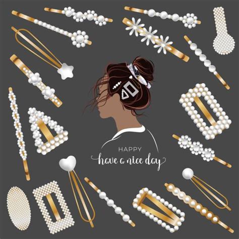 Luxury Bobby Pin Illustrations Royalty Free Vector Graphics And Clip Art