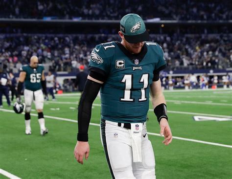 Eagles Qb Carson Wentz Back Ruled Out For Showdown Vs Rams