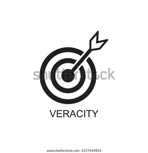 Veracity Icon Analyze Icon Vector Stock Vector Royalty Free