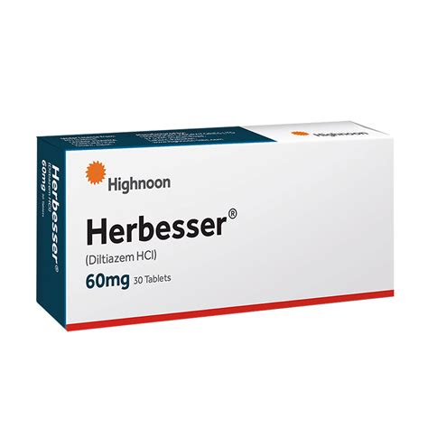 Buy Highnoon Herbesser 60mg Tablets 30 Ct Online In Pakistan My