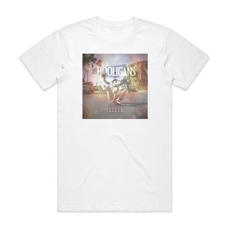 Issues Hooligans Album Cover T Shirt White