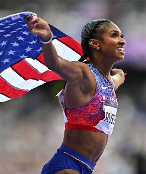 Masai Russell Team Usa Paris 2024 Track Workout Athletics Track