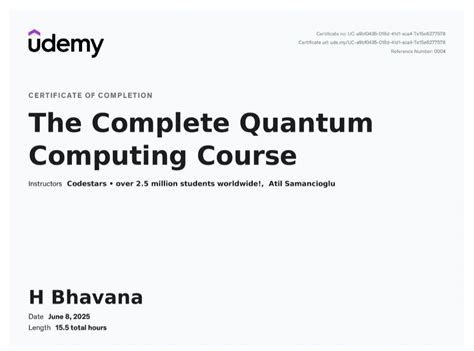Quantumcomputing Qiskit Udemy Certifications Quantumtech