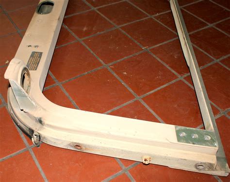 Windshield Frame With Mounting Tabs For Up Armored Hmmwv