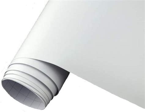 5€m2 Auto Folie Weiss Matt 200 X 150 Cm Selbstklebend Blasenfrei