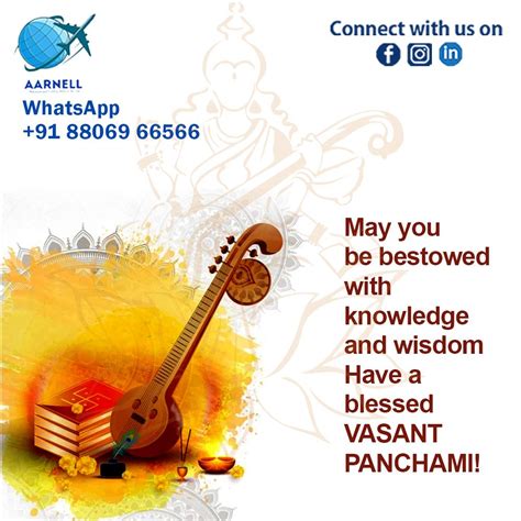 Aarnell Education And Training Services Pvt Ltd On Linkedin Greetings Vasantpanchami