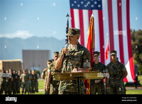 Usa Oberstleutnant Felix Guerra Iii Befehlshaber 3d Bataillon 3d