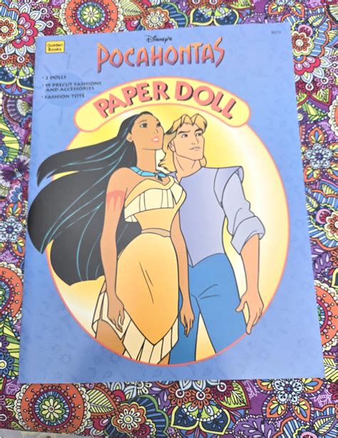 Vintage Pretend Play Paper Doll Book Nos Unused Complete Golden Books