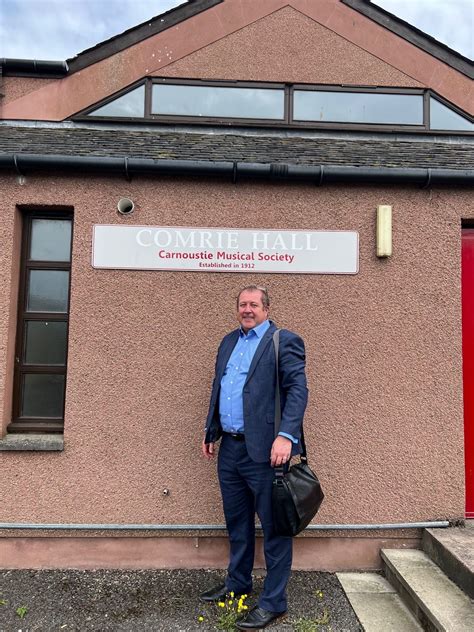 Comrie Hall Carnoustie Graeme Dey