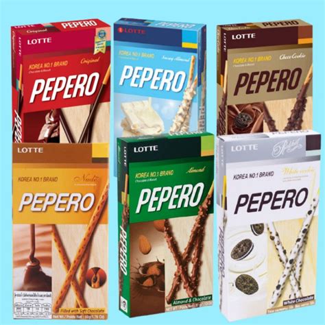 Pepero Big Pack 256g 8 Mini Packs Inside Shopee Malaysia