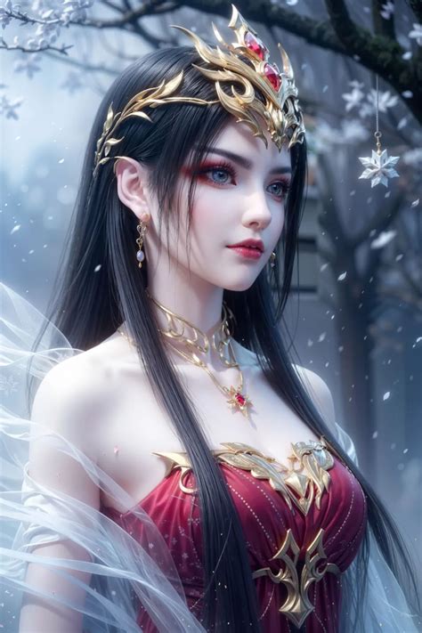 国漫女神丨美杜莎ai壁纸