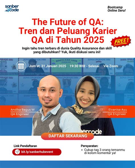 sanberhub headhunting agency on linkedin 🔍 the future of qa tren