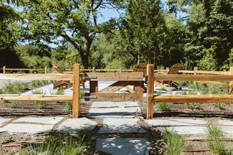 Farmhouse Backyard Update Our Split Rail Fence Choice And Why Its My