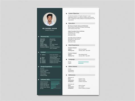 Free Architectural Draftsman Resume Template With Professional Look
