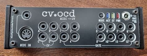 Sixty Four Pixels CV OCD MIDI To CV Trigger Gate Reverb