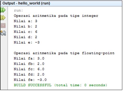 Type Data Variabel Dan Operator Pada Java