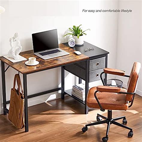 Youloveit Home Office Computer Desk 404755inch Modern Writing Pc Work Table Easy Assembly
