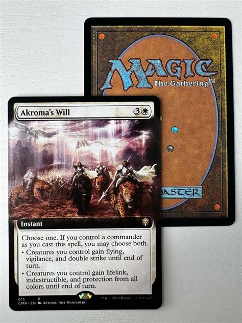 Akromas Will Extended Art Tl17 Tolarian Library