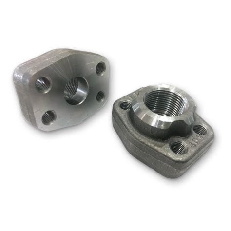 C61 Flange Block O Ring X Counter Flange Block Adaptor Test Point On