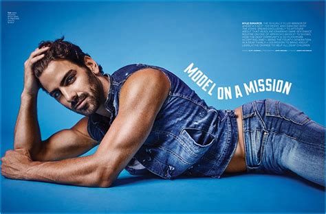 Nyle Dimarco Covers Attitude Rocks Denim Leather The Fashionisto
