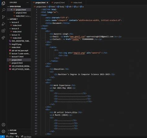 Apoorvi Singh On Linkedin Htmlin7days Webdevelopment Frontenddeveloper Html Codingjourney