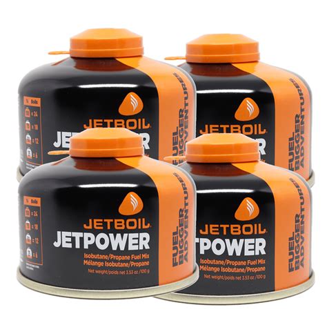 Jetboil Jet Power Fuel Pack Of 4 Free Uk Next Day Delivery