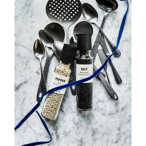 Jólagjafasett Svart Salt Og Hvítur Pipar Rafha