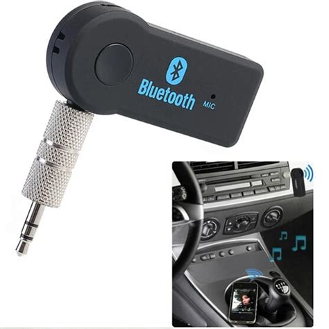 Universal 3 5mm Streaming Car Kit A2DP Wireless Bluetooth PC Labtop AUX