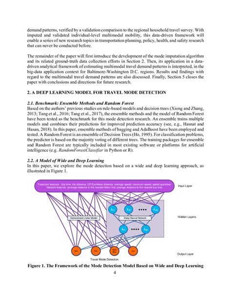 A Data Driven Analytical Framework Of Estimating Multimodal Travel