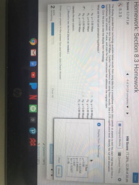 Solved Homework Section 8 3 Homework Score 0 2 Of 1 Pt 4