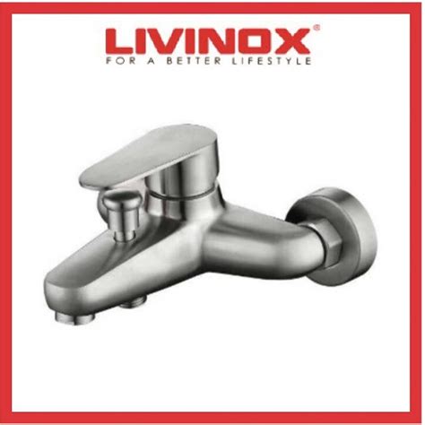 Livinox Lst Bl020mx Stainless Steel Exposed Bath And Shower Mixer Matt