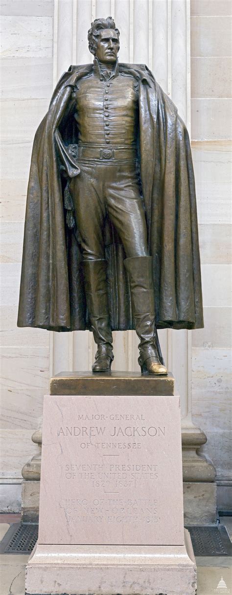 Andrew Jackson Statue Us Capitol For Tennessee Aoc