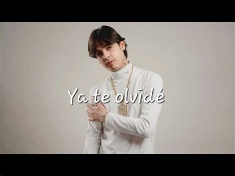Ya Te Olvid Natanael Cano Youtube