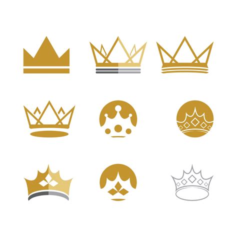 Royal King Queen Crown Elegant Luxury Logo Design 3150526 Vector Art At Vecteezy