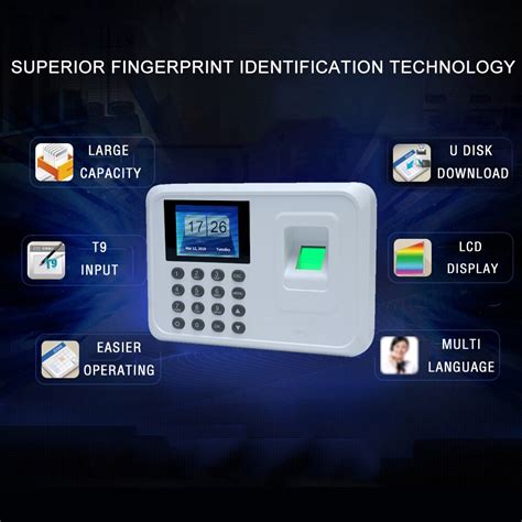 Biometric Fingerprint Password Attendance Machine Grandado