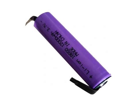 Akumulator Bateria Litowo Jonowy 18650 2000 MAh 1 Szt Do Lutowania 3 7