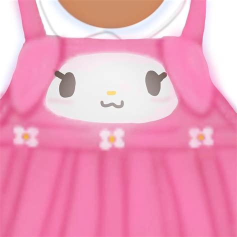 Free Roblox T Shirt Pink My Melody Overalls ☁️🌸⭐️ Diseño De Camiseta