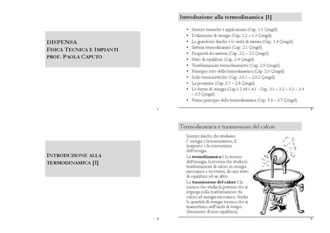 Dispense Fisica Tecnica I Docsity