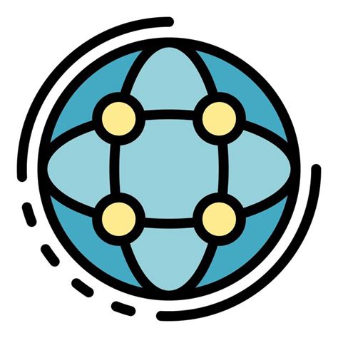 Premium Vector Interaction Global Network Icon Outline Interaction