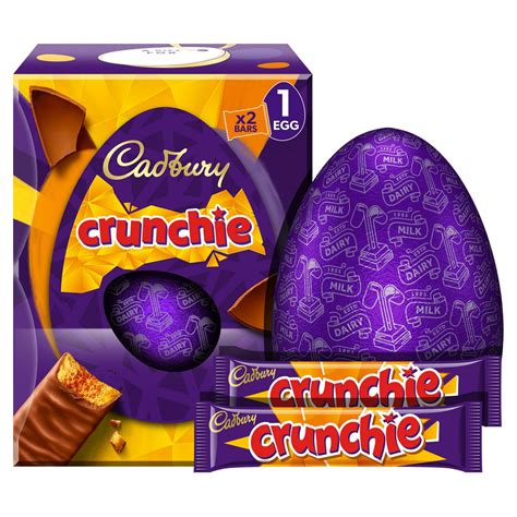 Cadbury Crunchie Large Chocolate Easter Egg 190g Celtica Ts
