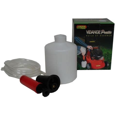 Kit Vidange Par Aspiration Huile Et Essence