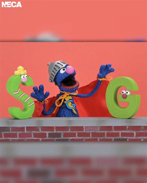 Sesame Street Neca Super Grover Figure The Toyark News
