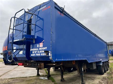 Used 2007 Fruehauf 70m3 Tascc Registered Tipping Trailer For Sale In Leicestershire U947