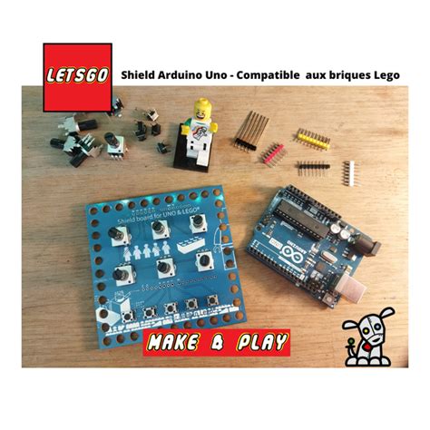 Shield For Arduino Uno And Lego