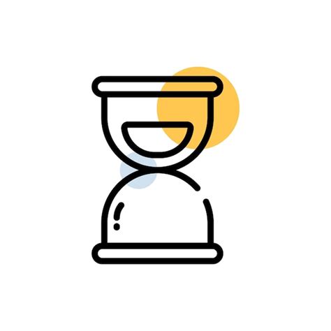 Premium Vector Hourglass Icon