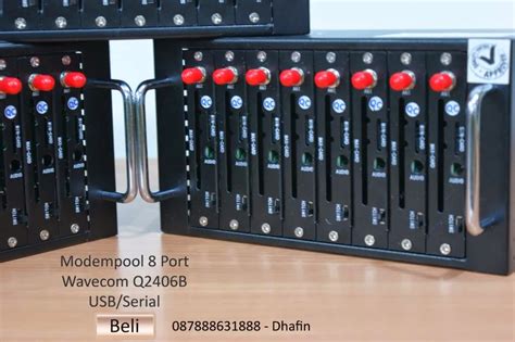 Jual Modem Server Pulsa Wavecom Modem Pool Modempool 16 Port 8 Port Jual Modem Pool 16 Port