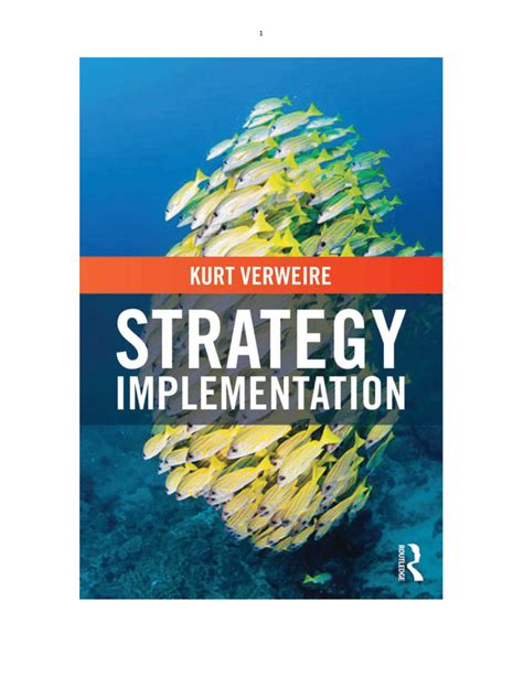Pdf Strategy Implementation