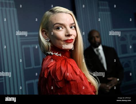 Anya Taylor Joy Attends The Tiffany And Co Fifth Avenue Flagship Store