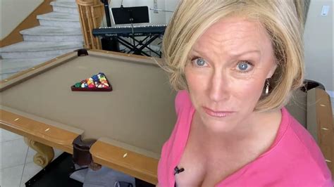 Diane Sawyer Cracked Cousins Rib Playing Pool Youtube